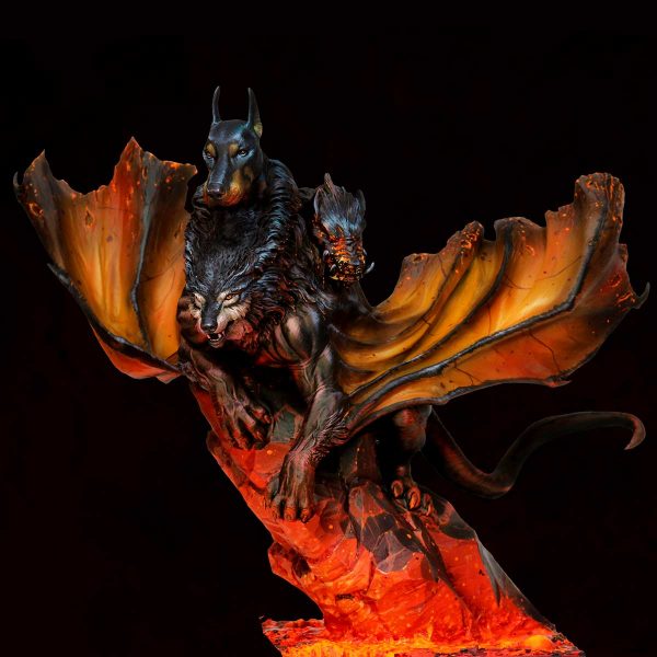 Centaur and wild Elf - Black sun miniatures