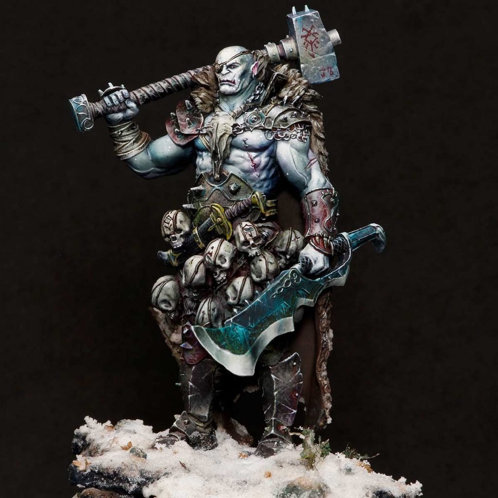 Bress the old barbarian - Black sun miniatures - Sergio Calvo