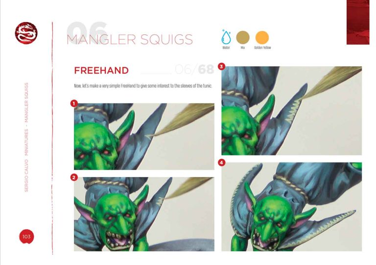 Mangler Squigs - Painting Guide - Sergio Calvo